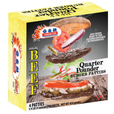4oz Burger Patties (4pk) image